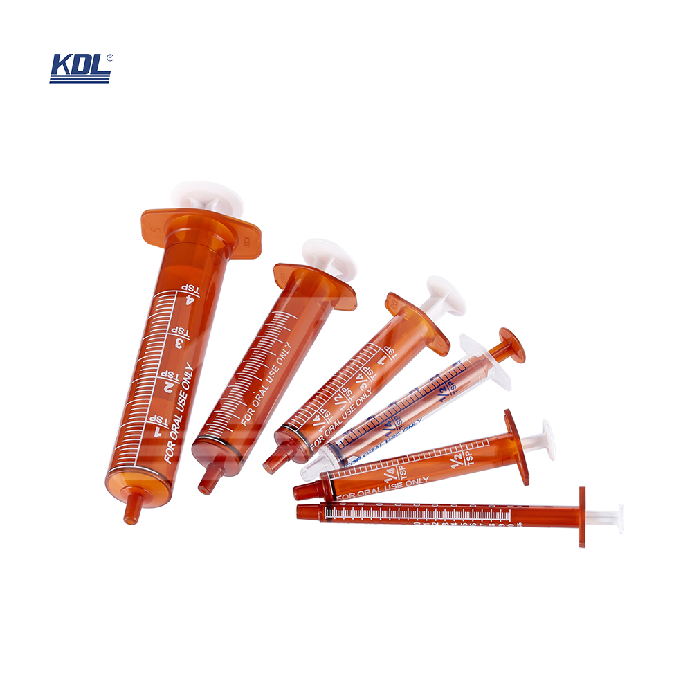 Amber Oral Syringe Manufacturer & Suppliers | KDL