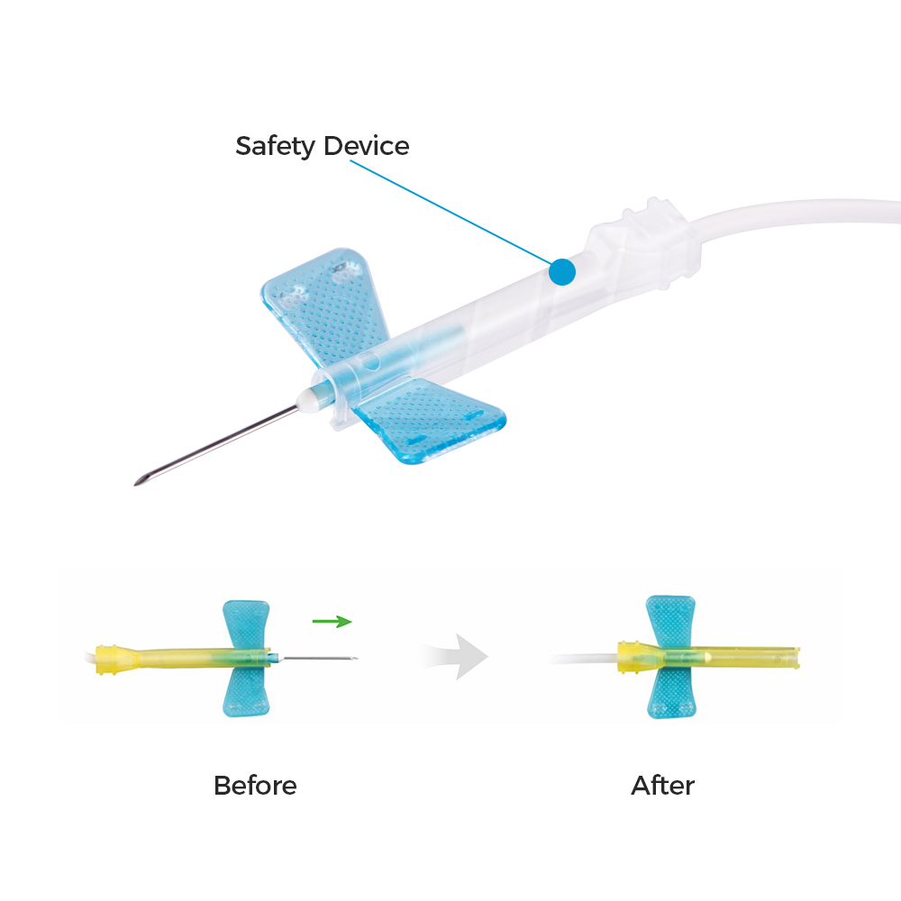 Blood Collection Needle with Safety Device - KDL