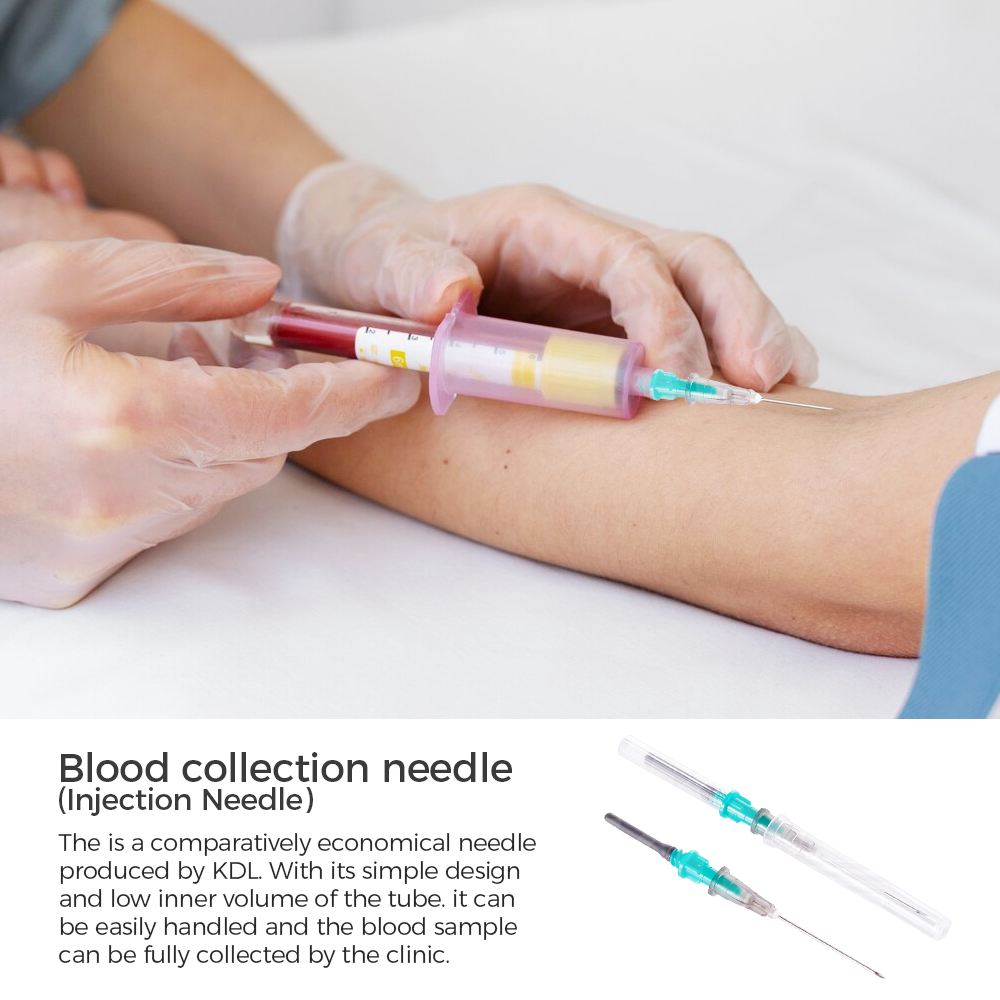 Blood Collection Needle with Safety Device - KDL