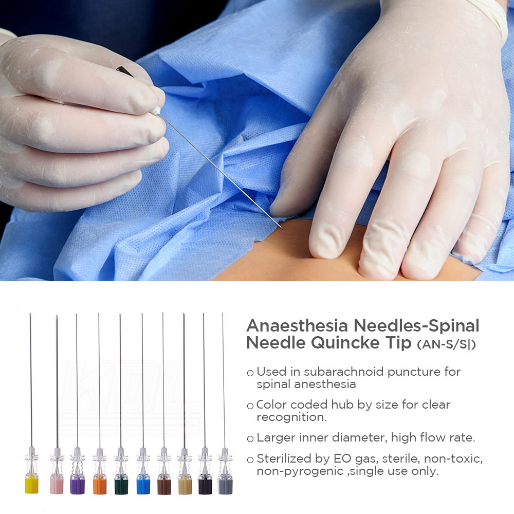 Spinal Anaesthesia Needle Manufacturer & Supplier | KDL