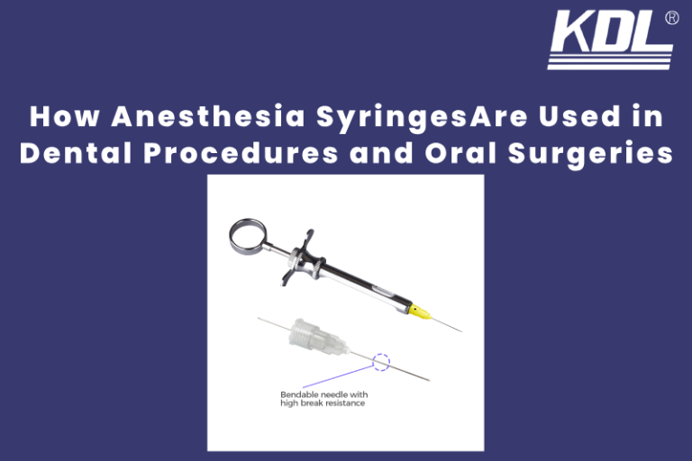 Anesthesia Syringes: Key Role in Dental Procedures