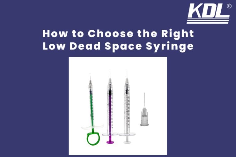Low Dead Space Syringe: How to Choose the Right One
