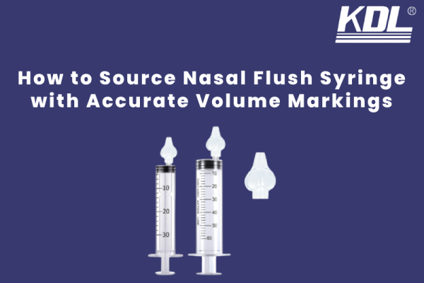 Nasal Flush Syringe: Source with Accurate Volume Markings