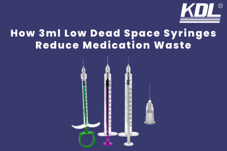 3ml Low Dead Space Syringes: Reducing Medication Waste